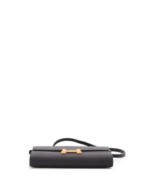 Hermès Constance To Go Wallet Epsom - Black
