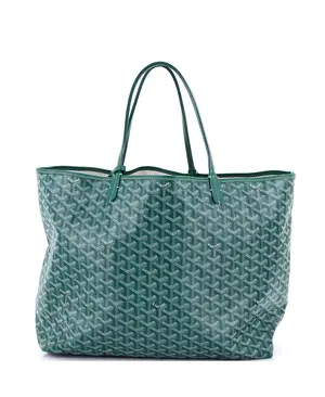 Goyard Gm Saint Louis Tote Coated Canvas - Green