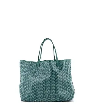 Goyard Gm Saint Louis Tote Coated Canvas - Green