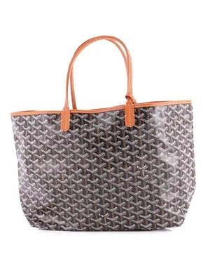Goyard Saint Louis Pm Tote Coated Canvas - Brown