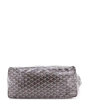 Goyard Gm Saint Louis Tote Coated Canvas - Black