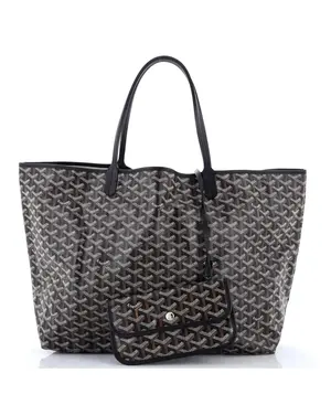Goyard Gm Saint Louis Tote Coated Canvas