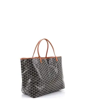 Goyard Gm Saint Louis Tote Coated Canvas - Brown