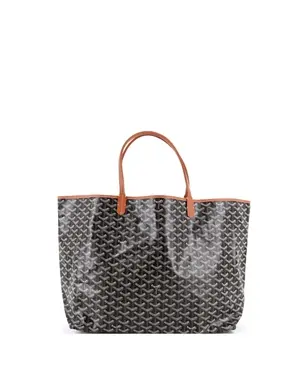 Goyard Gm Saint Louis Tote Coated Canvas - Brown