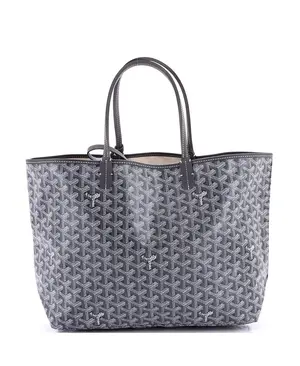 Goyard Pm Saint Louis Tote Coated Canvas - Gray
