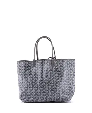 Goyard Pm Saint Louis Tote Coated Canvas - Gray