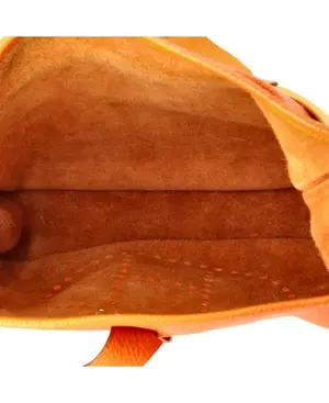 Hermès Gm Evelyne Bag Gen Iii Clemence - Orange