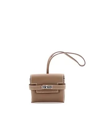 Hermès Kellyfestival Bag Charm - Gray