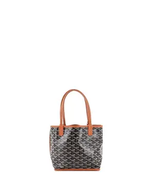 Goyard Anjou Reversible Tote Coated Canvas - Brown