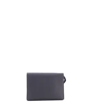 Hermès 24 Sac A Depeches Wristlet Pouch Epsom - Black