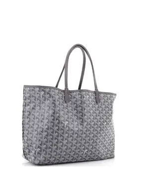 Goyard Saint Louis Pm Tote Coated Canvas - Gray