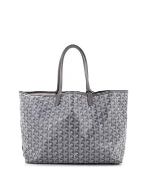 Goyard Saint Louis Pm Tote Coated Canvas - Gray