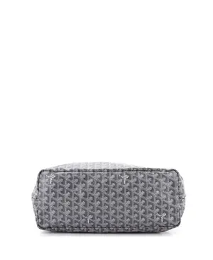 Goyard Saint Louis Pm Tote Coated Canvas - Gray