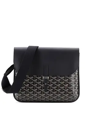 Goyard Coursier Messenger Bag - Black