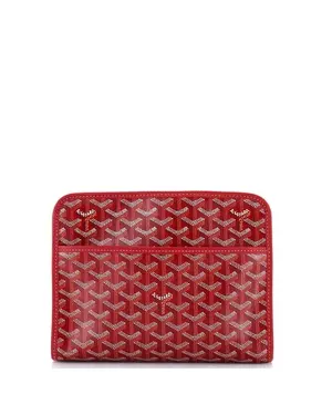Goyard Mm Jouvence Toiletry Pouch Coated Canvas - Red