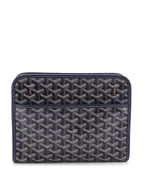 Goyard Mm Jouvence Toiletry Pouch Coated Canvas - Blue