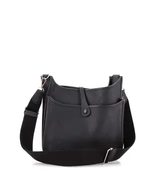 Hermès Pm Evelyne Bag Gen Iii Clemence - Black