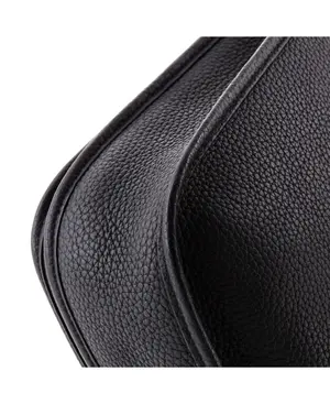 Hermès Pm Evelyne Bag Gen Iii Clemence - Black