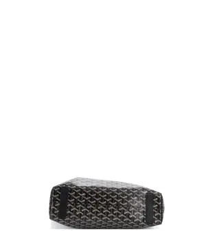 Goyard Voltaire Iii Tote Coated Canvas - Black