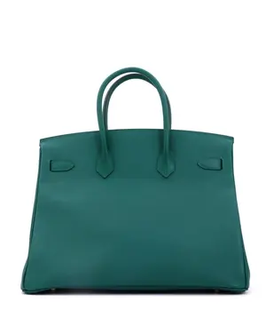 Hermès Birkin 35 Handbag - Malachite