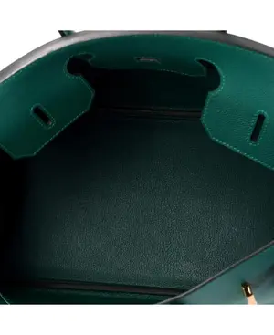 Hermès Birkin 35 Handbag - Malachite