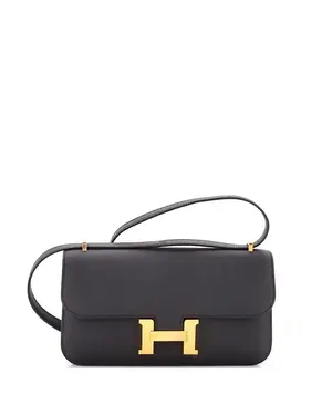 Hermès 25 Constance Elan Nm Bag Epsom - Black