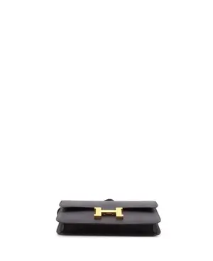 Hermès 25 Constance Elan Nm Bag Epsom - Black