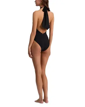 ALICE & OLIVIA X PQ SWIM Pq Swim X Alice And Olivia Cross Front One-piece Swimsuit