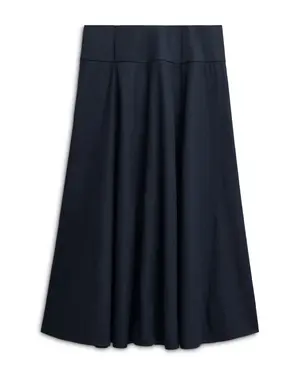 HOBBS LONDON Lilliana Midi Skirt - Navy