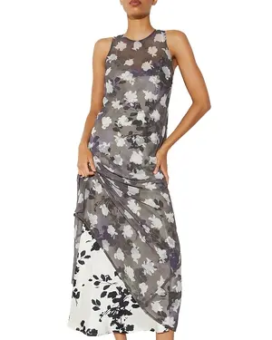 Max & Co. Layered Floral Dress