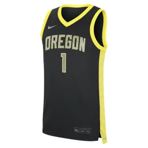 Nike Oregon Replica College Basketball Jersey - Black