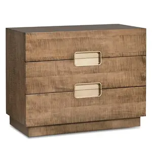 VANGUARD FURNITURE Splendor 3 Drawer Nightstand, 36 - Mocha
