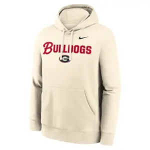 Nike Georgia Primetime Club College Pullover Hoodie - Brown
