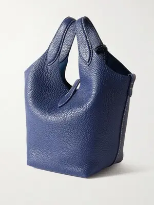 Polo Ralph Lauren Polo Play Small Textured-leather Tote
