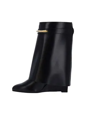 Givenchy Shark Pinch" Ankle Boots - Black