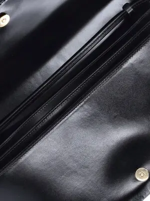 JIL SANDER File Shoulder Bag - Black