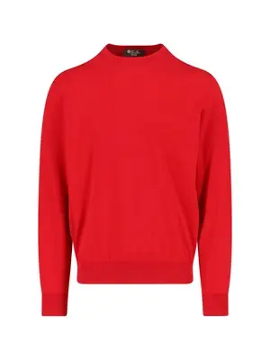 Loro Piana Ice Wish Sweater - Red