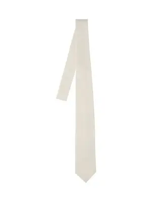 Auralee Cotton Tie - Cream