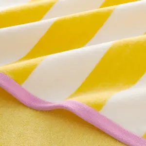 Aqua Stripe Beach Towel Exclusive