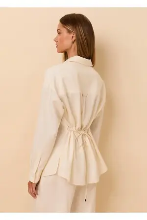 Solid & Striped Relaxed Shirts For Women