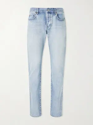 Saint Laurent Ankle Length Bottoms For Men