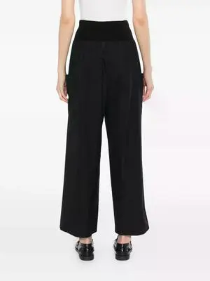 AGNES B. High-waisted Trousers