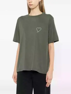 AGNES B. Heart Logo T-shirt