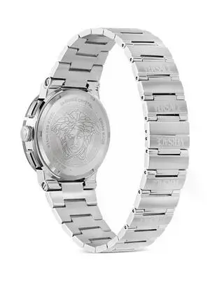 Versace Greca 40mm Chronograph Watch - Blue