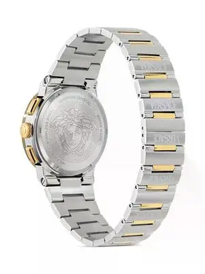 Versace Greca 40mm Chronograph Watch - Green