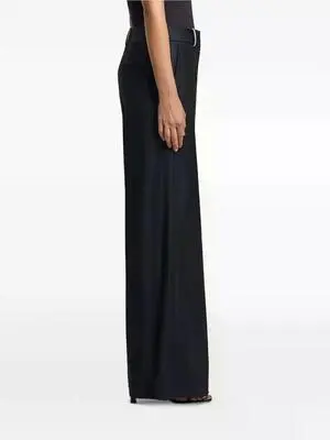 Peserico Embellished Twill Trousers - Blue
