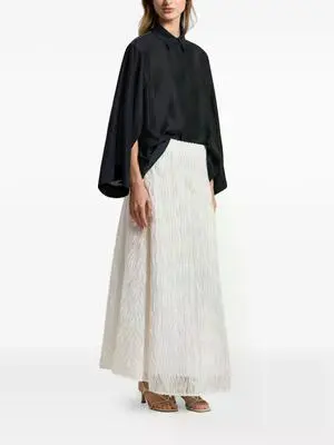 Peserico Shoulder Slit Shirt - Blue