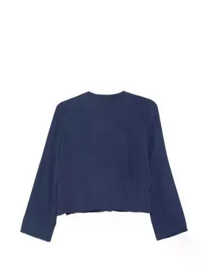 Emporio Armani Crew-neck Blouse - Blue