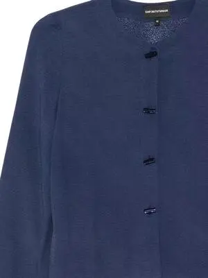 Emporio Armani Crew-neck Blouse - Blue