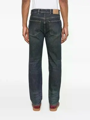 REPRESENT R1 Logo-plaque Jeans